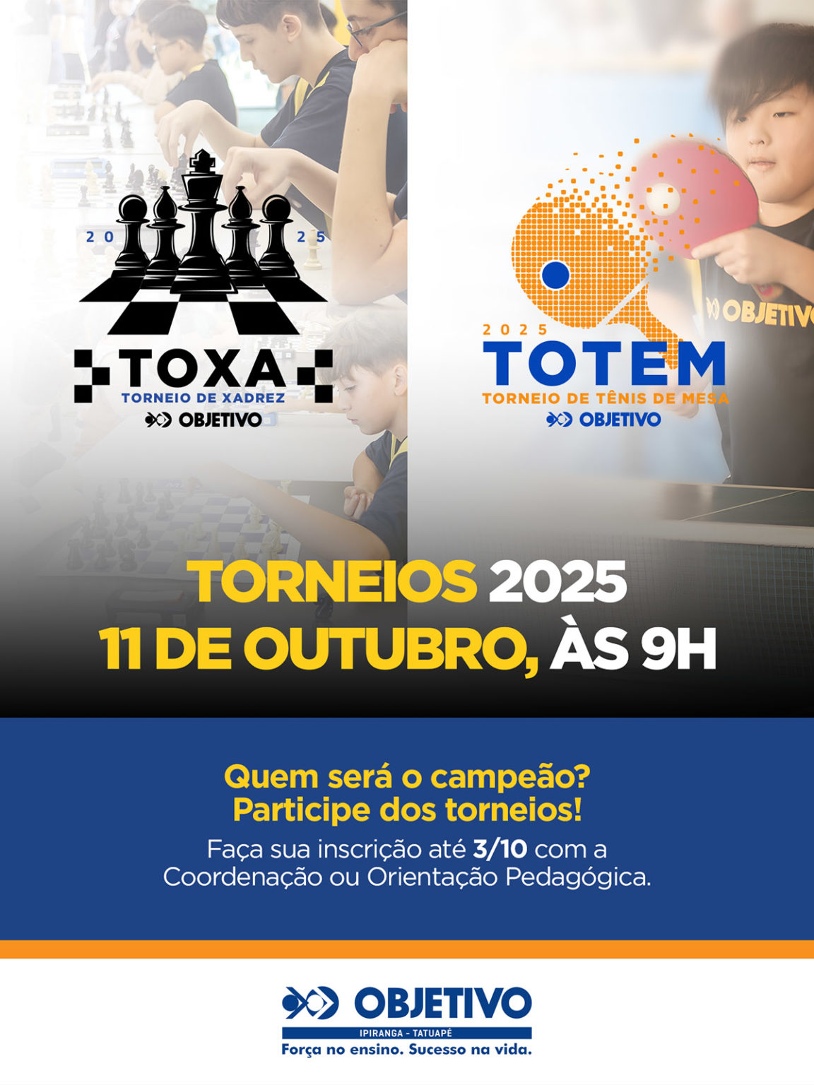 TOXA e TOTEM 2025 - Objetivo Ipiranga